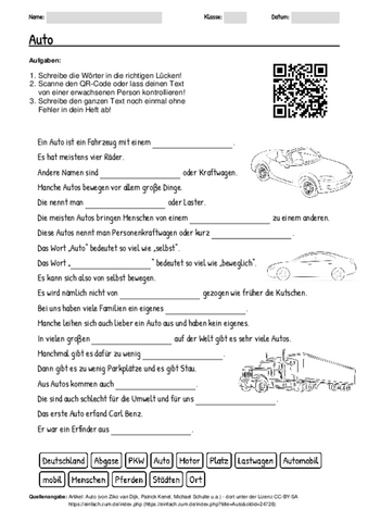 Sprche Zum Auto